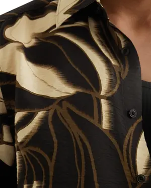 REISS Floral Printed Shirt