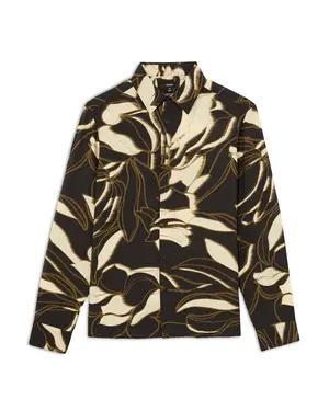 REISS Floral Printed Shirt