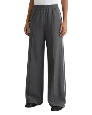 REISS Marlow Wide-leg Trousers