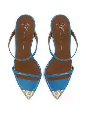 GIUSEPPE ZANOTTI Intriigo Rhinestone Embellished Sandals