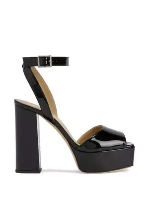 GIUSEPPE ZANOTTI Isadhora Platform Sandals - Black