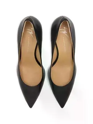 GIUSEPPE ZANOTTI Lucrezia Leather Pumps - Black