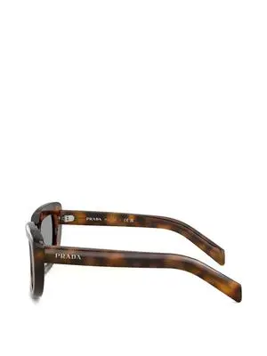 Prada Browline Sunglasses - Brown
