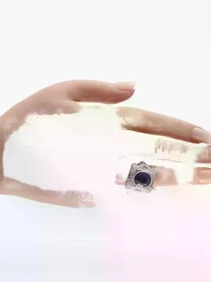 LB EXCLUSIVE Diamond And Sapphire Ring