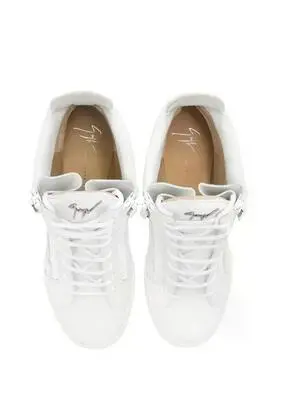 GIUSEPPE ZANOTTI Addy Wedge Sneakers - White