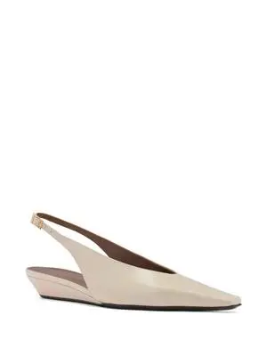 GIUSEPPE ZANOTTI Virginia Slingback Ballet Flats - White