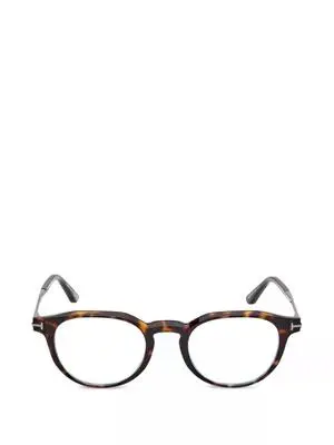TOM FORD Round-frame Eyeglasses - Brown
