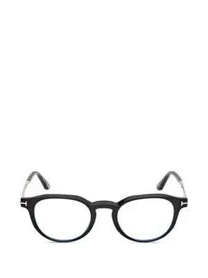 TOM FORD Round-frame Glasses - Black