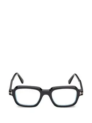 TOM FORD Rectangle-frame Glasses - Black