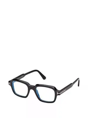 TOM FORD Rectangle-frame Glasses - Black