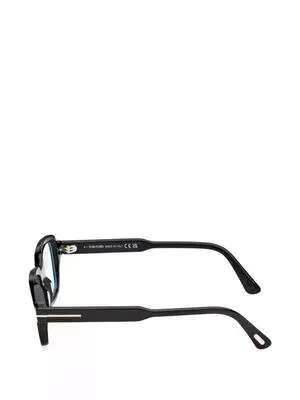 TOM FORD Rectangle-frame Glasses - Black