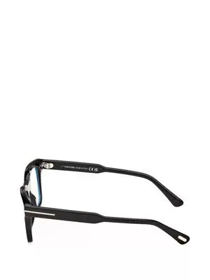 TOM FORD Rectangle-frame Glasses - Black