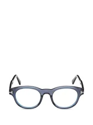 TOM FORD Round-frame Eyeglasses - Blue
