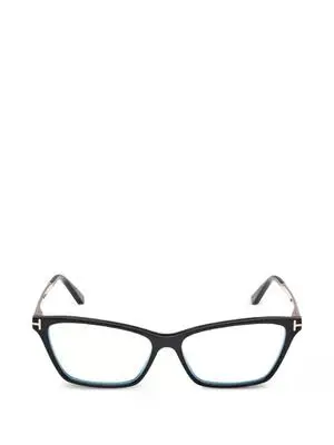 TOM FORD Cat-eye Frame Glasses - Black
