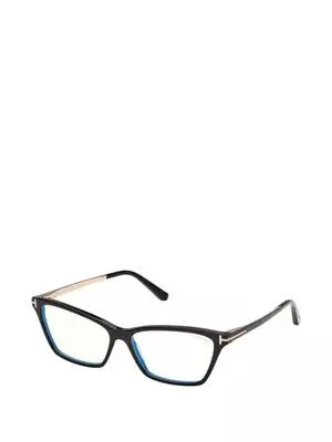 TOM FORD Cat-eye Frame Glasses - Black