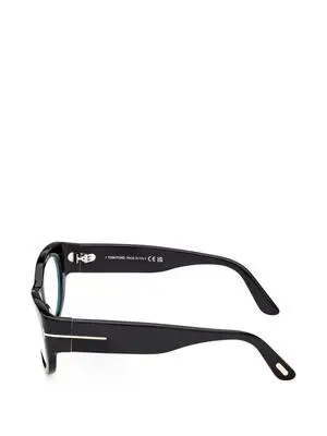 TOM FORD T-detail Cat-eye Glasses - Black