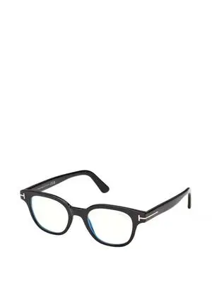 TOM FORD Round-frame Glasses - Black