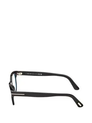 TOM FORD Round-frame Glasses - Black