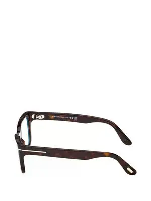 TOM FORD Square-frame Glasses - Brown