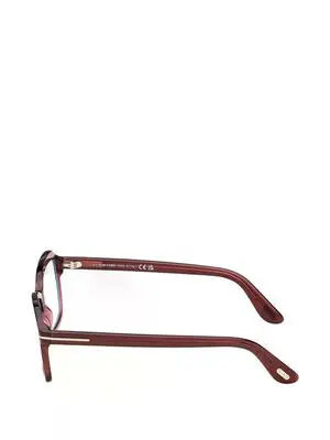 TOM FORD Square-frame Glasses - Pink