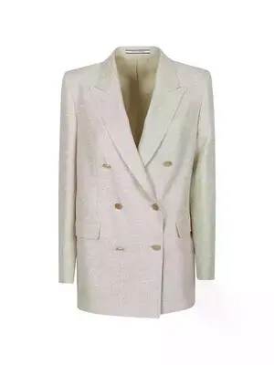 Tagliatore Jasmine Double-breasted Jacket - Neutrals