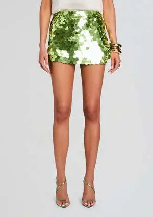 Retrofete Azari Mini Sequin Skirt