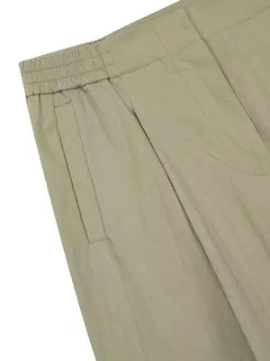 STUDIO TOMBOY Pintuck Trousers - Green
