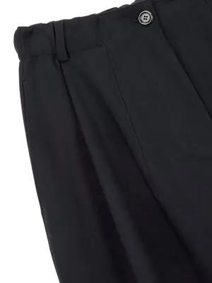 STUDIO TOMBOY Front-pleat Trousers - Blue