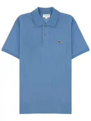 Lacoste Polo With Logo - Azure