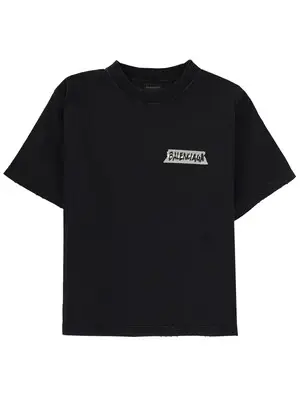 Women's Balenciaga Black T-shirts