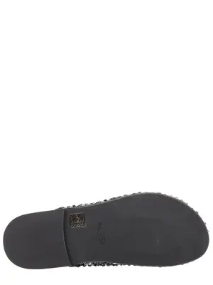 ALYSI Embellished Mule - Black