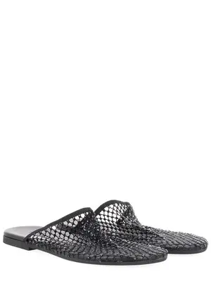 ALYSI Embellished Mule - Black