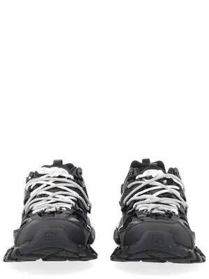 Balenciaga Track Trail Laces Sneakers - Black