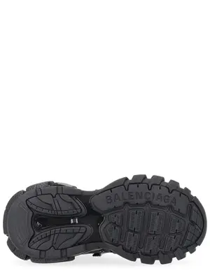 Balenciaga Track Trail Laces Sneakers - Black