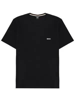 BOSS T-shirt With Logo - Black