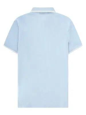 Stone Island Polo With Logo - Blue
