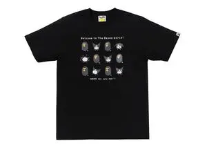 A BATHING APE X Sanrio Characters Kuromi Tee Shirt - Black