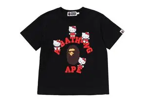 A BATHING APE X Sanrio Characters Hello Kitty College Mini Tee