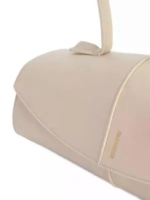 JIL SANDER Linea Piping Leather Shoulder Bag - Neutrals