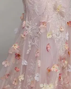 MAC DUGGAL COLLECTION Embellished Strapless Mermaid Gown
