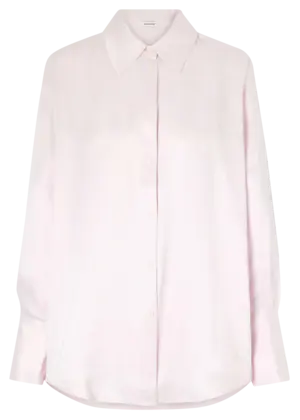 ANINE BING Bridget Lyocell Shirt - Pink