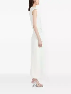 Proenza Schouler Damea Midi Dress - Neutrals