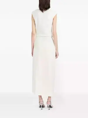 Proenza Schouler Damea Midi Dress - Neutrals