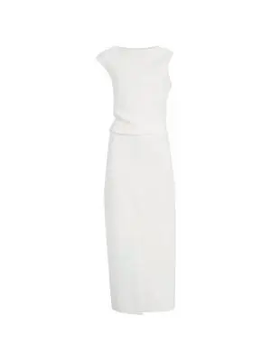 Proenza Schouler Damea Midi Dress - Neutrals