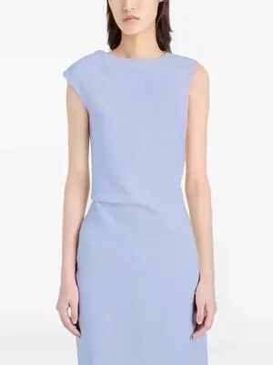 Proenza Schouler Damea Midi Dress - Blue