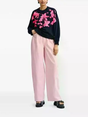 Essentiel Antwerp Floral Sequin-embellished Sweatshirt