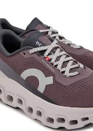 On Cloudmster 1 Mesh-knit Sneakers - Grey