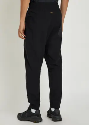 NOW YOU LIVE Saxby Tapered-leg Shell Sweatpants