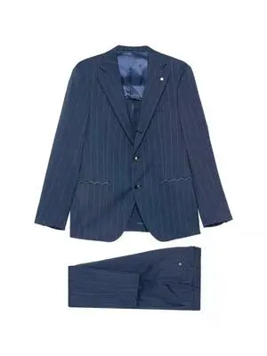 LUIGI BIANCHI MANTOVA Pinstripe-pattern Suit