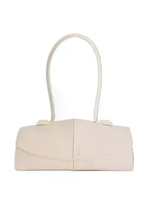 JIL SANDER Off-white Leather Shoulder Bag - Neutrals